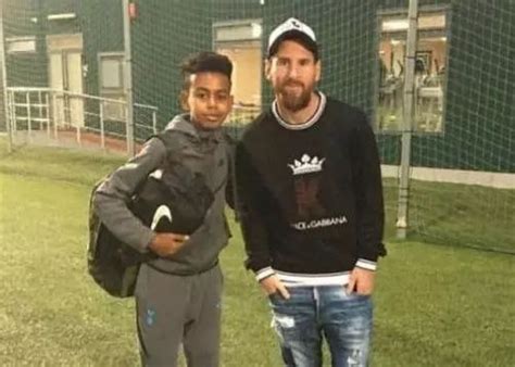 عکس تاریخی مسی و یامال طرفداری