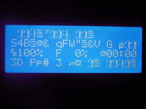 Character Lcd Display Corruption Solution