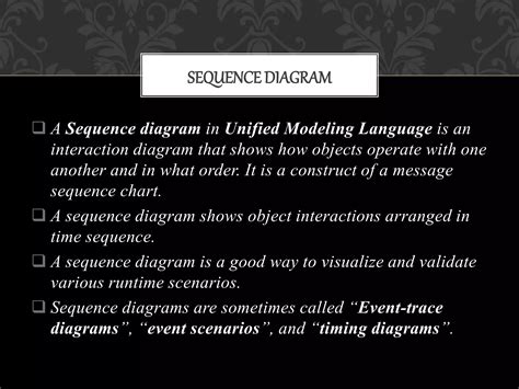 Data Flow Diagram And Sequence Diagram Pptx
