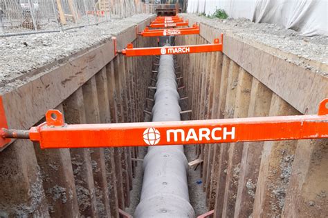 Open Cut Pipe Laying March