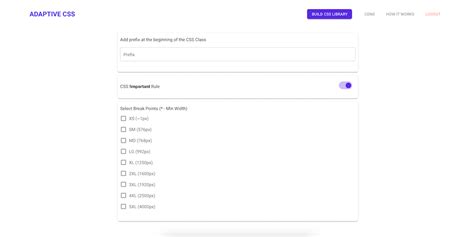 adaptive css product information latest updates and reviews 2025 product hunt