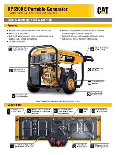 Cat Specs Sheet Download Free Pdf Alternating Current Mains Electricity