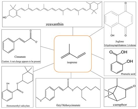 The Chemical Structure Of Terpenoids Having Sun Screening Property Download Scientific Diagram