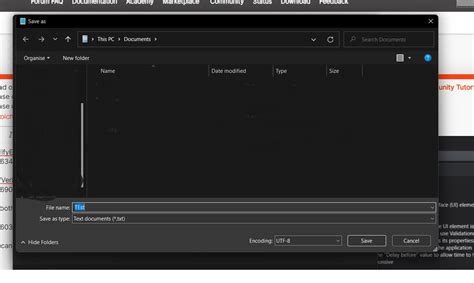 Unable To Select The Save As Tab Within Notepad Studio UiPath Community Forum