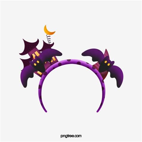 할로윈 일러스트 보라색 마녀 카드 할로윈 머리 핀 마녀 Png 일러스트 및 Psd 이미지 무료 다운로드 Pngtree