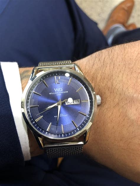 William Gregor Just Sitting Waiting For Jury Duty Watches