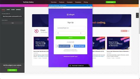 Embed A Youtube Gallery On Your Website With The Elfsight Widget Youtube