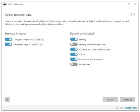 Securely Delete Temporary Internet Files O O Software