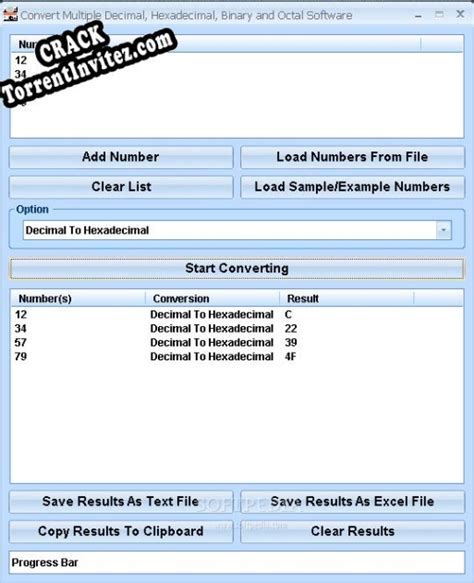 Convert Multiple Decimal Hexadecimal Binary And Octal Software Serial Number Generator Download