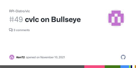 Cvlc On Bullseye · Issue 49 · Rpi Distrovlc · Github