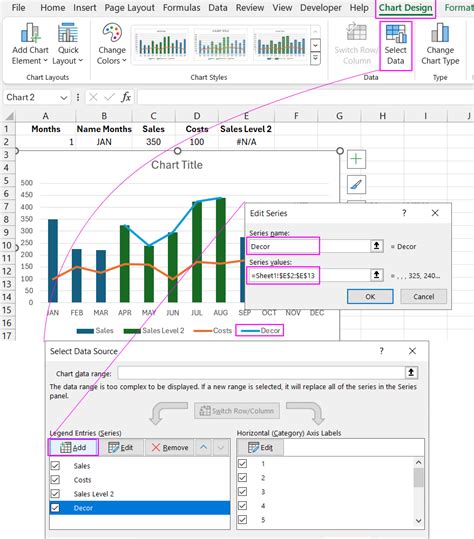 How To Create A Custom Combo Bar Chart In Excel Step By Step
