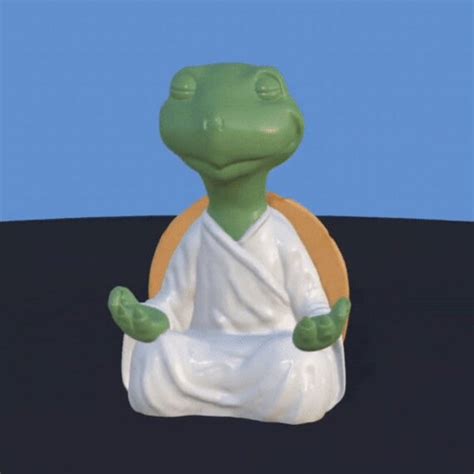 Turtle Zen 3d Model 3d Printable Turtle Turtle Stl Turtle Etsy