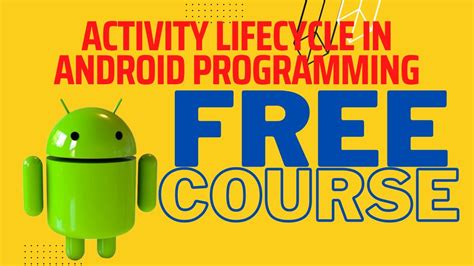 What Is Android Activity Lifecycle Youtube