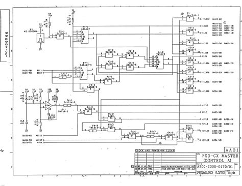 FANUC A20B 2000 0170 FS0C 32bit Master Board Control A Full Schematic