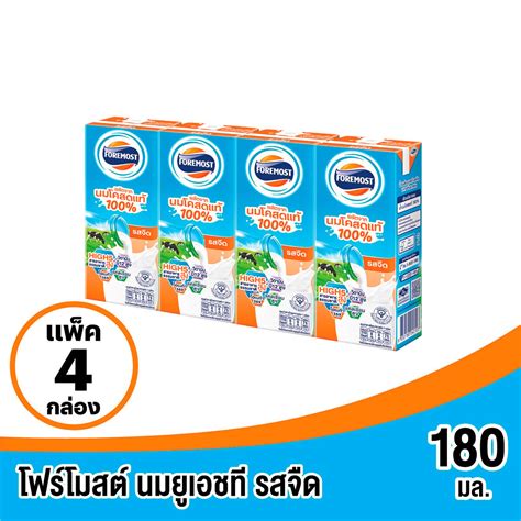 แอนลีน แอคติฟิต 3 นมยูเอชที รสจืด 180 มล แพ็ค 111 Big C Thaipick