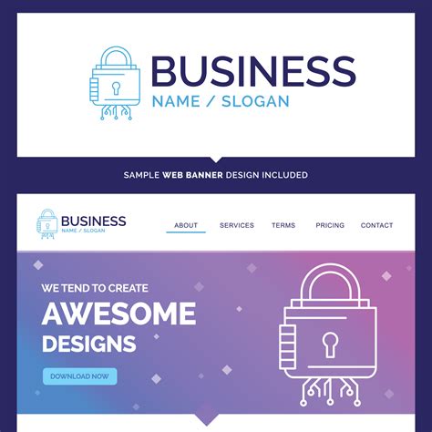Beautiful Business Concept Brand Name Security 13336973 Vector Art At