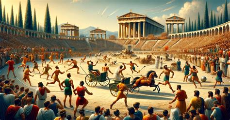 Ancient Olympic Games In Greece Detroit Chinatown