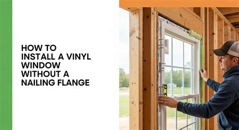 Vinyl Window Install Without Nailing Flange Step‑by‑step Diy