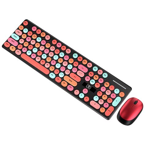 Jelly Comb Rechargeable Wireless Keyboard Mouse Co Grandado