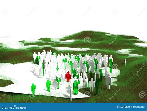 Networking Stock Illustration Illustration Of Community 40719834