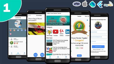 build online quiz app using flutter php and mysql introduction 1