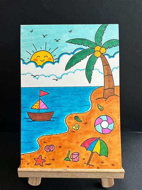 暑假简笔画简单又漂亮 暑假简笔画简单又漂亮三年级 画趣文库（我爱生活）