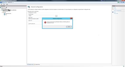 Windows Server 2008 R2 Iis Shared Configuration Gmsa Credentials