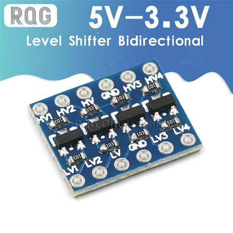 Convertisseur De Niveau Logique I2c Module Bidirectionnel 5v à 3 3v Pour Arduino Instruments
