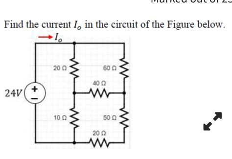 Solved Find The Current Io In The Circuit Of The Figure Chegg Com