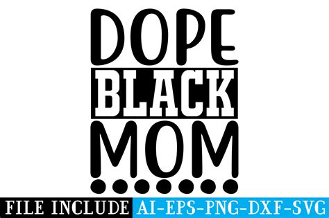 Dope Black Mom Graphic By Beautycrafts360 · Creative Fabrica
