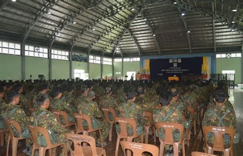 ပဲခူးတိုင်းဒေသကြီး အရှေ့ခြမ်း ရှိ ပြည်သူ့စစ် ဌာနေ တပ်ဖွဲ့ဝင်များအား လက