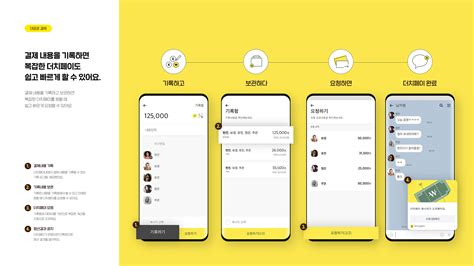 Uxui 카카오톡 더치페이 리디자인 On Behance