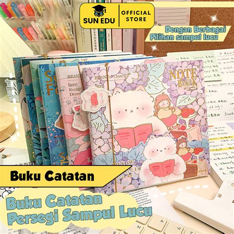 Jual 100 Lembar Notebook Aesthetic Rabbit Buku Jurnal Persegi Cute Tebal Shopee Indonesia