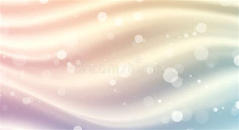 Abstract Background Featuring Soft Flowing Waves In Pastel Shades Of Pink Beige And Stock