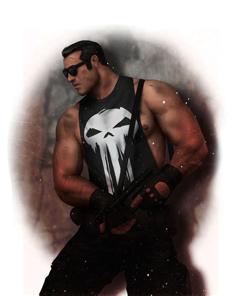 Rule 34 1boy Frank Castle Gun Human Human Only Jorden Arts Light