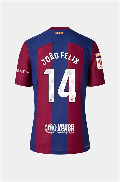 Lfp Fc Barcelona Home Shirt 2324 Players Edition JoÃo FÉlix Barça