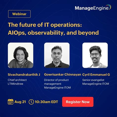 Learn About Aiops And Observability From Manageengine Manageengine Posted On The Topic Linkedin