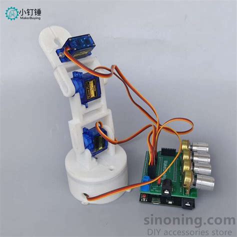 four degree of freedom servo manipulator for arduino control