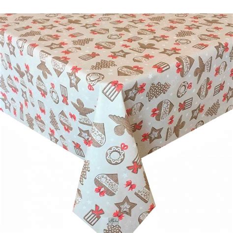 Новорічна різдвяна Скатертина на стіл Святкова випічка 180х136 низкие цены кредит оплата