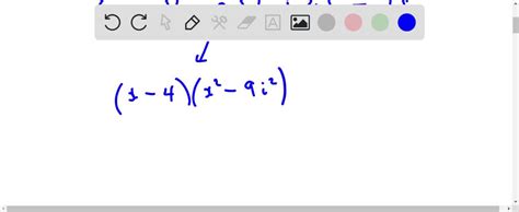 Solved Write The Polynomial As A Product Of Its Leading Coefficient