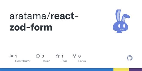 React Zod Form Src App Page Tsx At Main Aratama React Zod Form GitHub