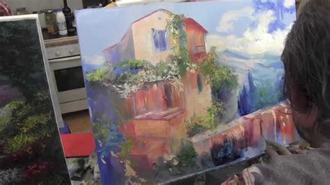 Живопись маслом для начинающих художник Игорь Сахаров Youtube