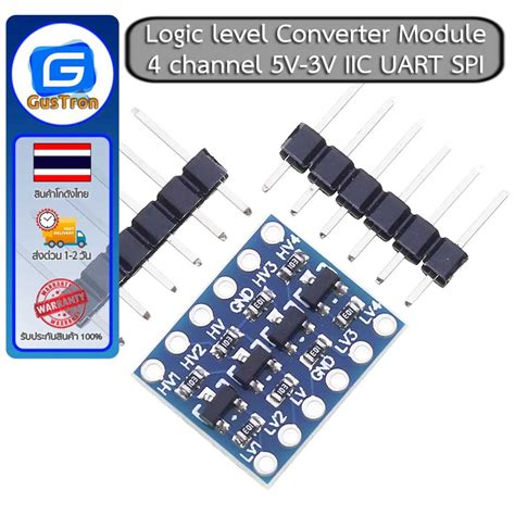 Logic Level Converter Module Channel V V IIC UART SPI Shopee Thailand