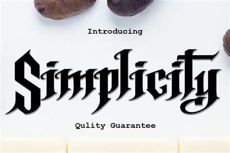 Simplicity Font Miftaharzaq Fontspace