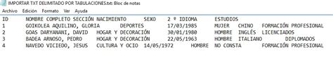 Importar Archivos Txt Delimitados Por Caracteres Excel Signum