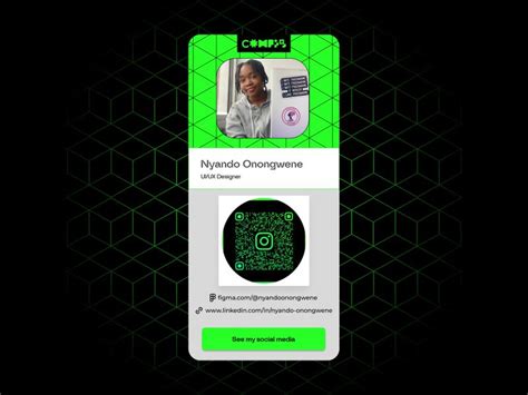 How To Design A Screen With A Qr Code Nyando Onongwene Posted On The