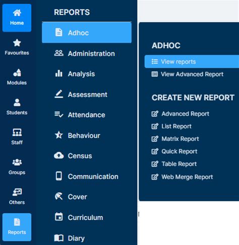 How To Use Quick Report Conversion Bromcom Documentation Centre