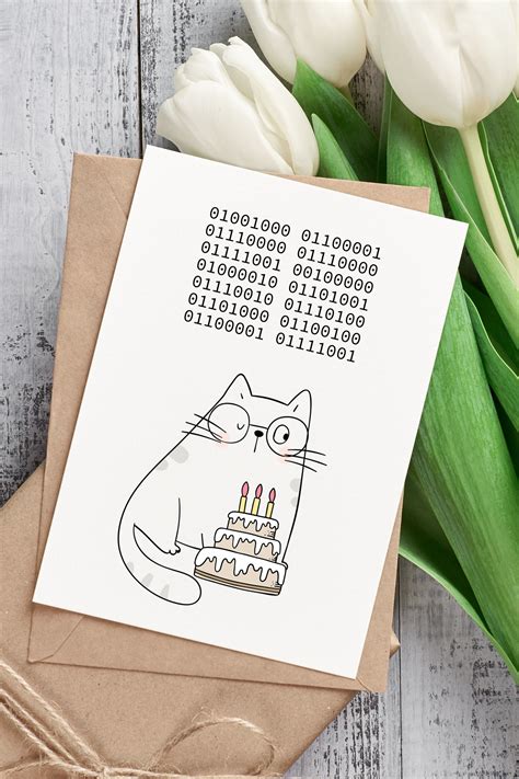 Programmer Birthday Card Editable Template Birthday Card For Boyfriend
