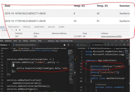 Authorization Rolepolicy Attributes Not Working In Net Core 3 Stack