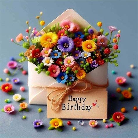 Happy Birthday Bouquet Feliz Cumpleaños Tarde Happy Birthday Flowers